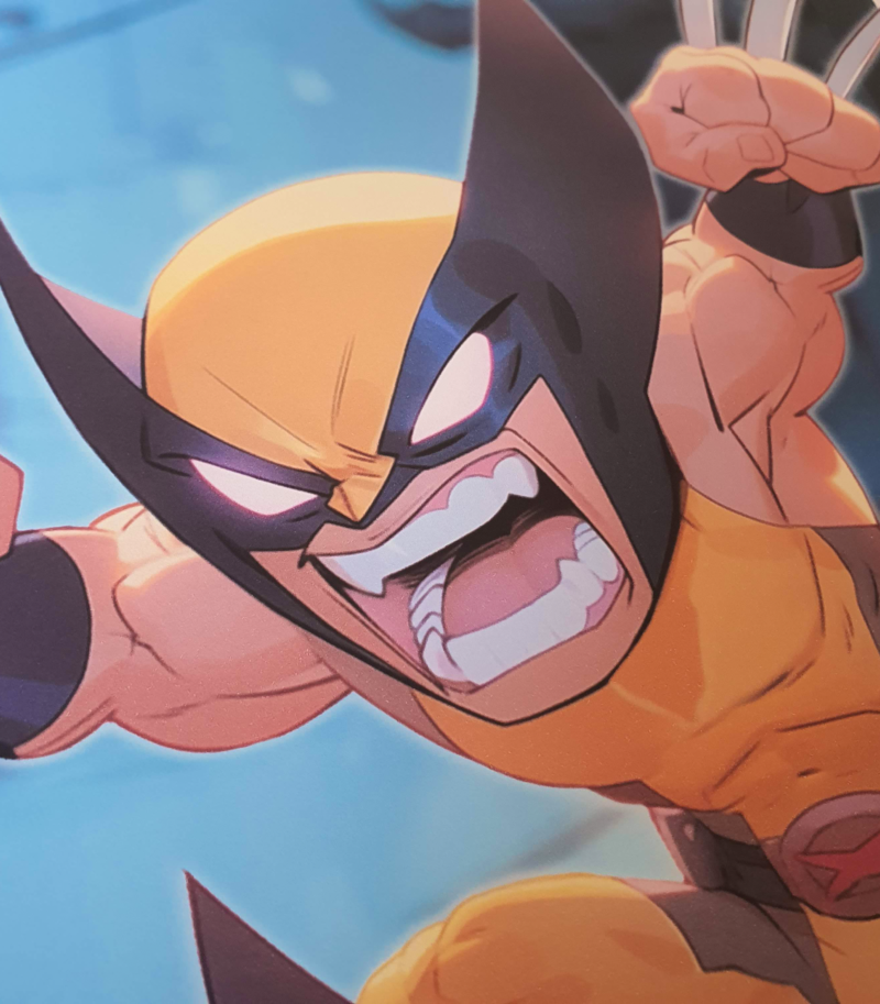 Tirage d’Art – Chibi Wolvy – Golem Level Up